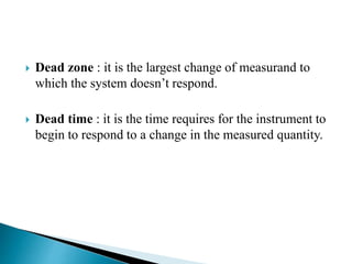 CHARACTERISTICS OF AN INSTRUMENT | PPTX