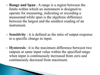CHARACTERISTICS OF AN INSTRUMENT | PPTX