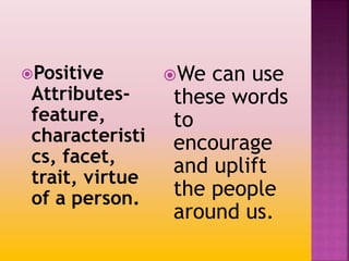 Characteristics of a person with intellectual disabilities | PPTX