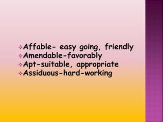 Characteristics of a person with intellectual disabilities | PPTX