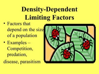 Characteristics of a population (biology) | PPT