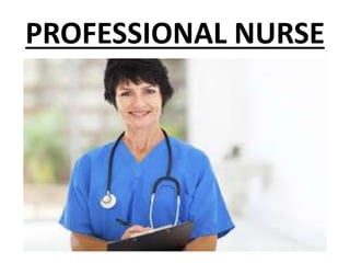 CHARACTERISTICS OF A PROFESSIONAL NURSE | PPTX