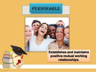 Characteristics of a professional teacher | PPTX
