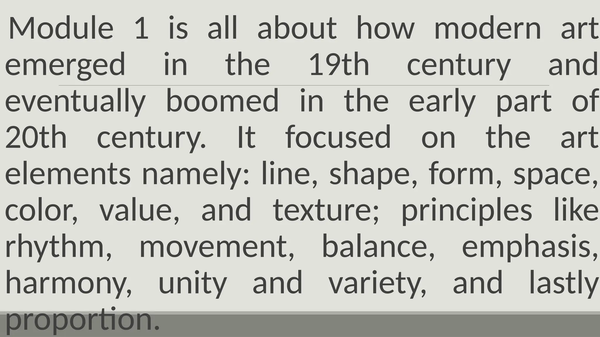 Characteristics of Arts from the Various Art Movements.pptx