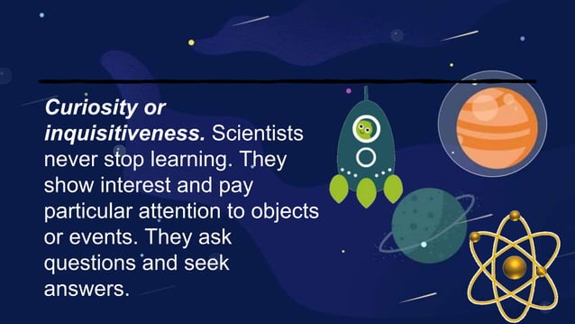 Characteristics of a Scientist.pptx | Science