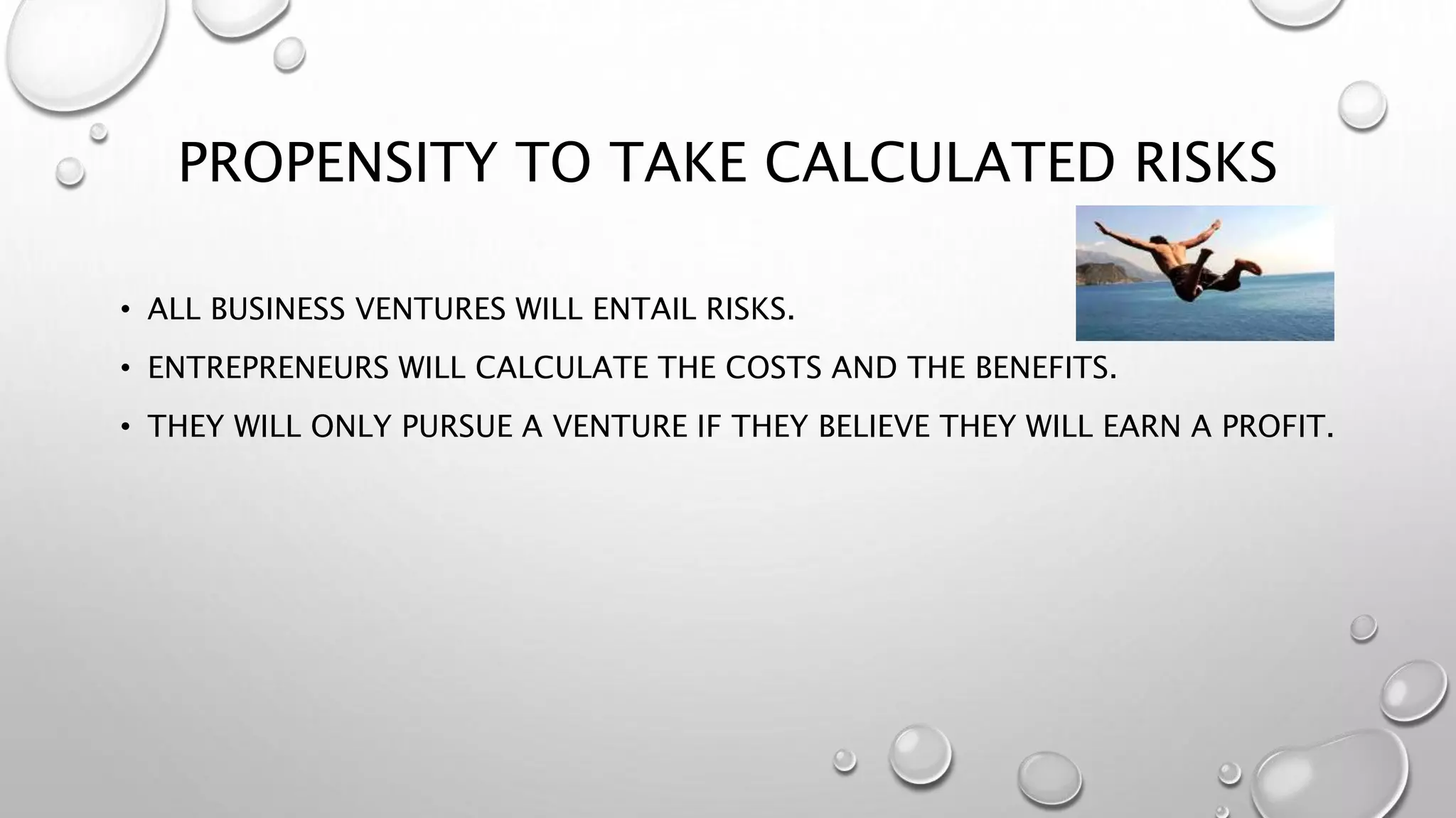 Characteristics of a successful entrepreneur | PPTX