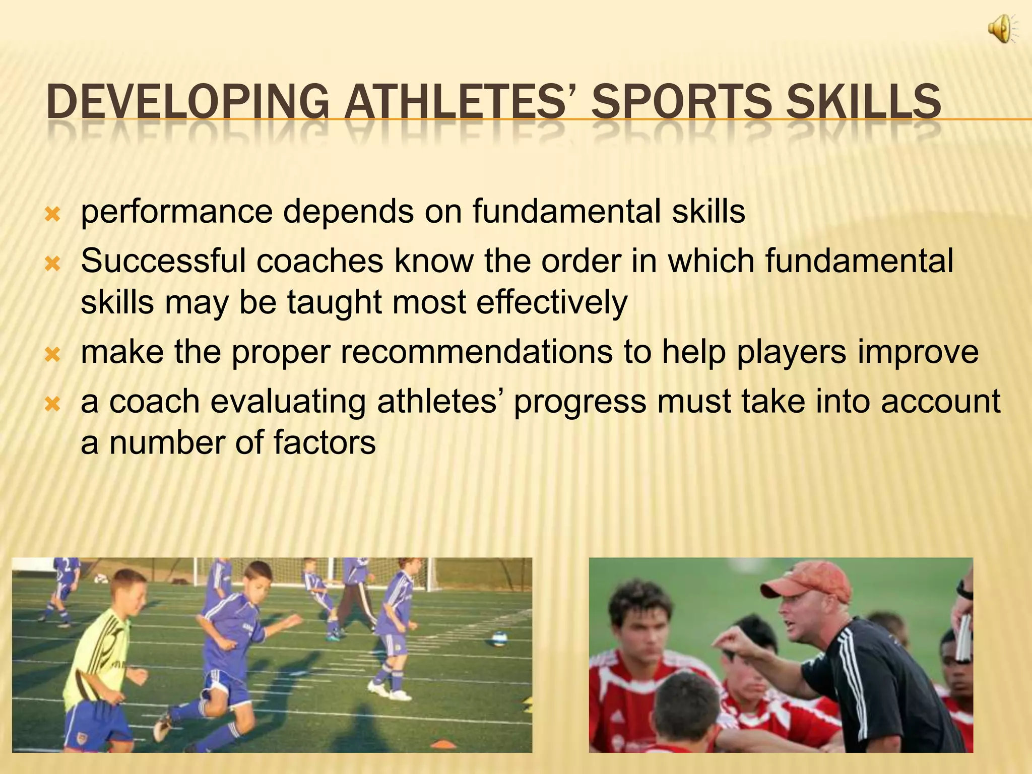 Characteristics of a Successful Sports Coach | PPTX