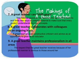 _Characteristics-of-a-Teacher | PPT