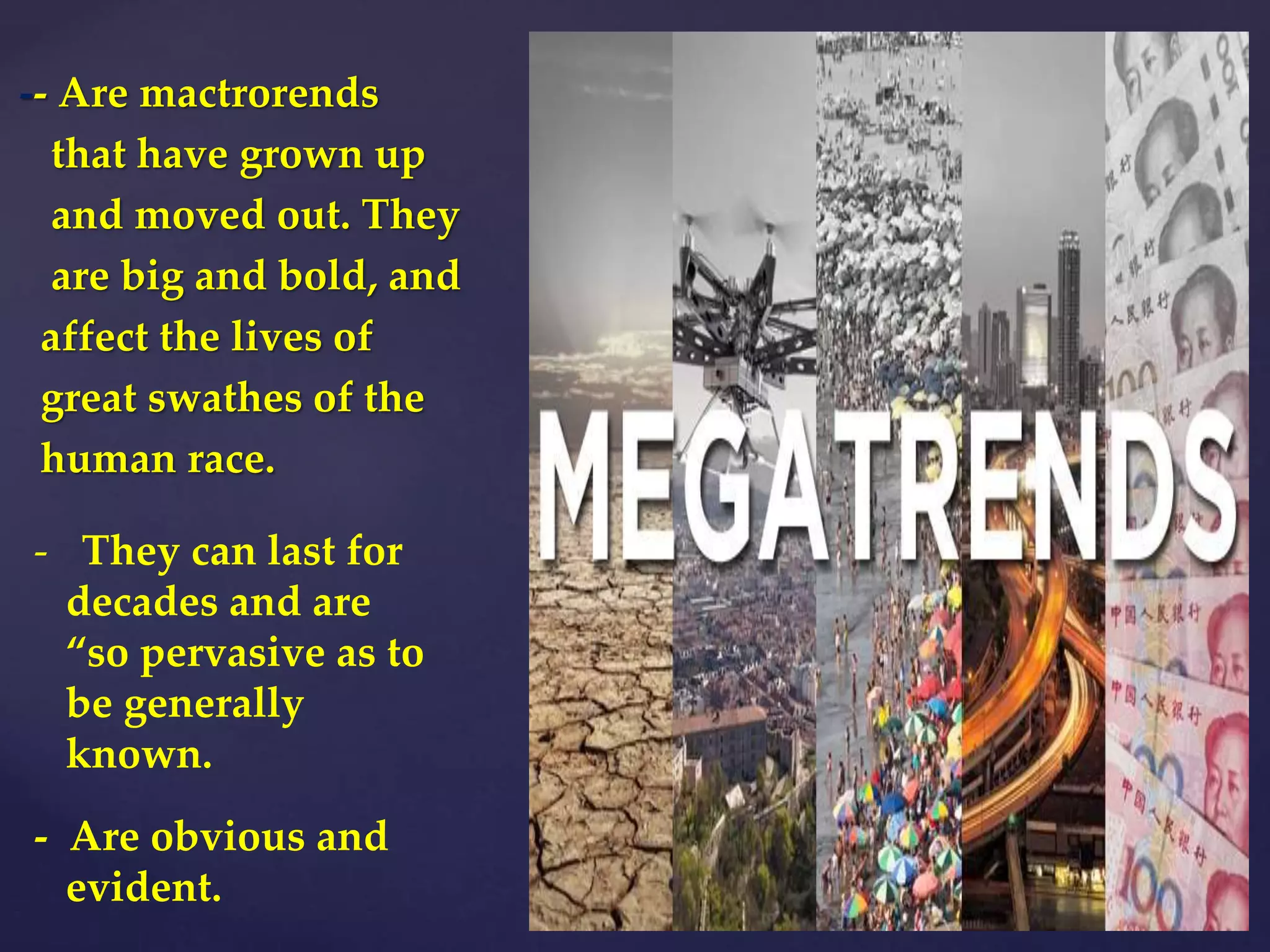 Characteristics of a Trend | PPTX