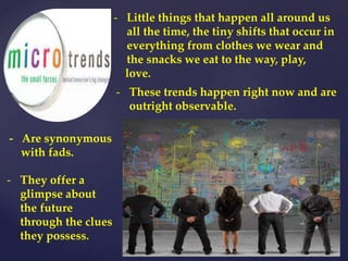 Characteristics of a Trend | PPTX