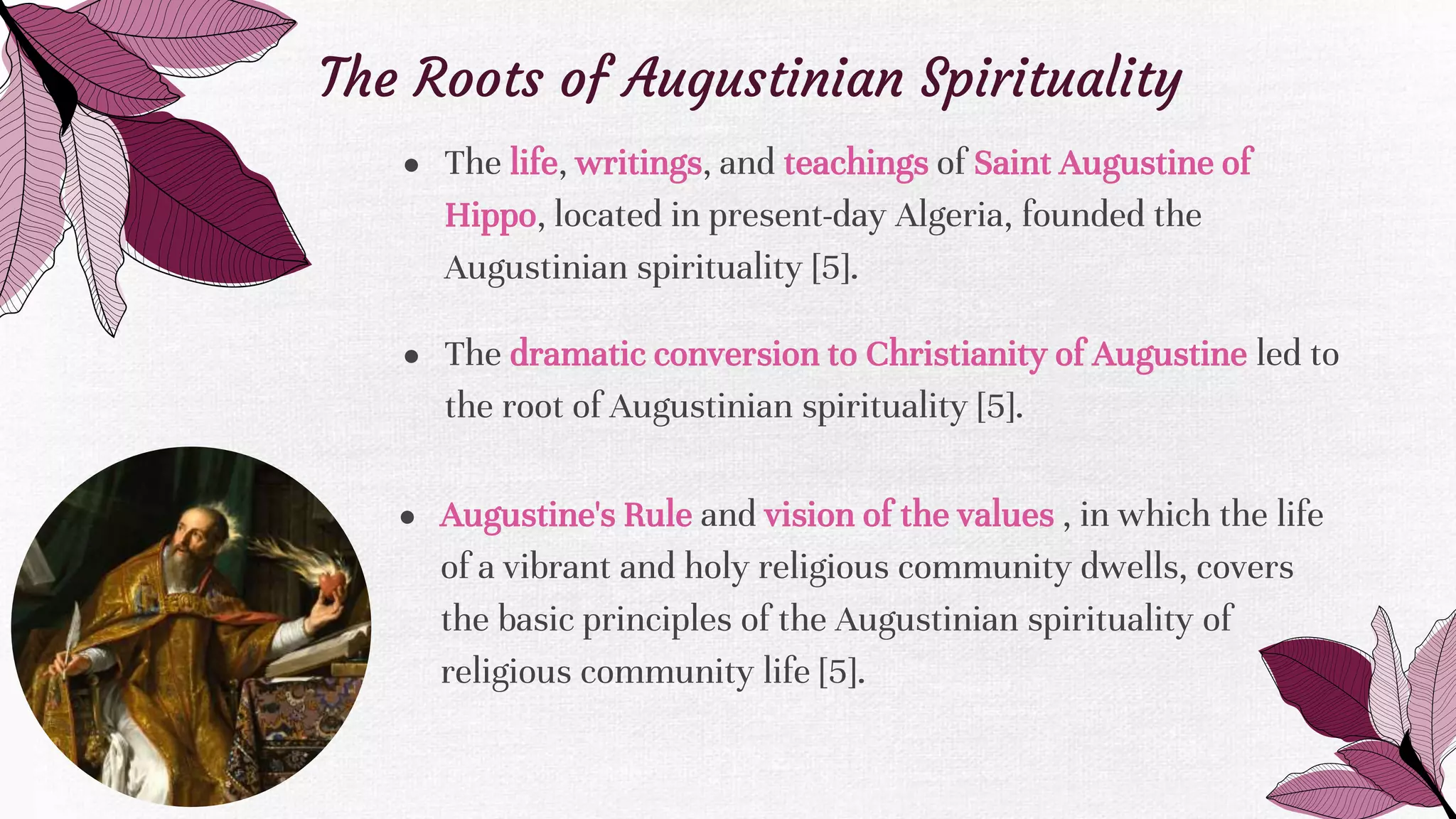CHARACTERISTICS OF AUGUSTINIAN SPIRITUALITY UPDATED PPT.pptx