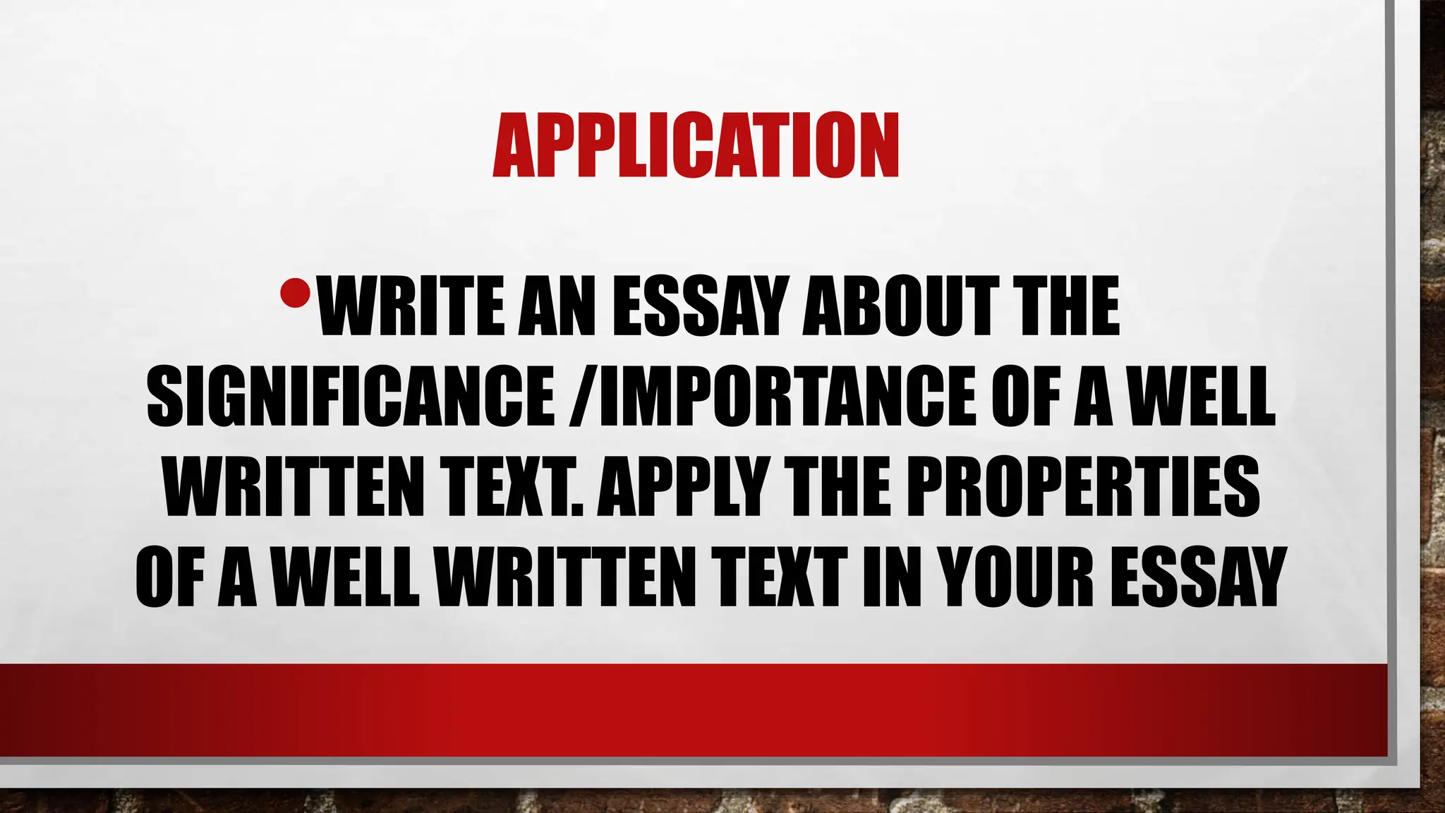 CHARACTERISTICS OF A WELL-WRITTEN TEXT.pptx