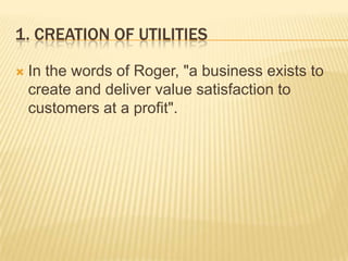 Characteristics of business | PPTX