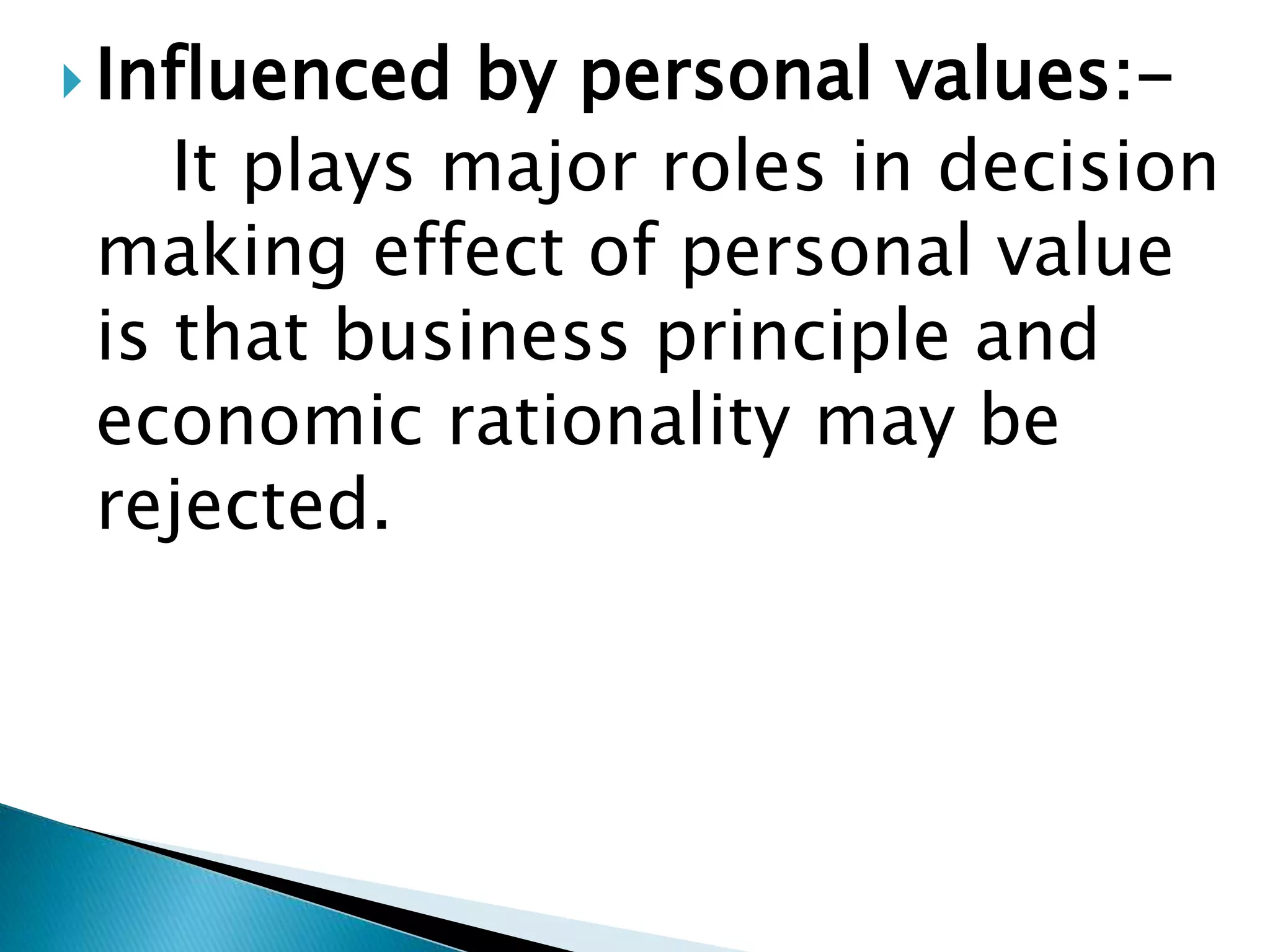 Characteristics of business decisions | PPTX