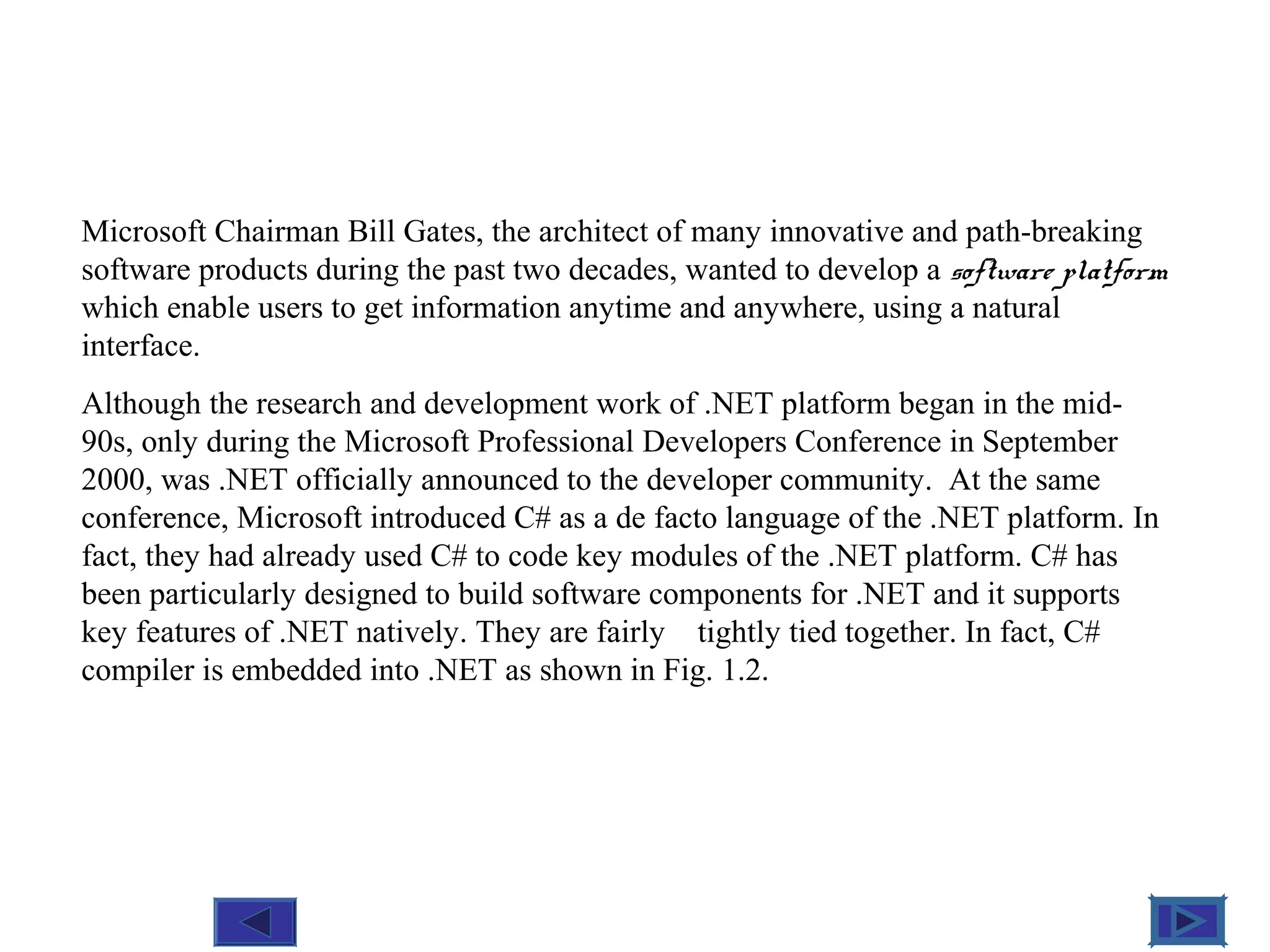 Characteristics of c# | PPT