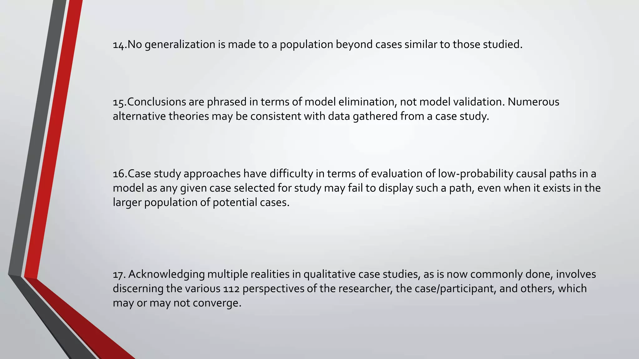 Characteristics of case study | PPTX