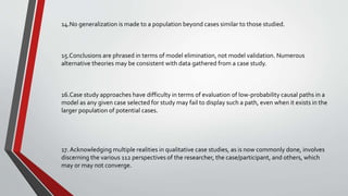 Characteristics of case study | PPTX