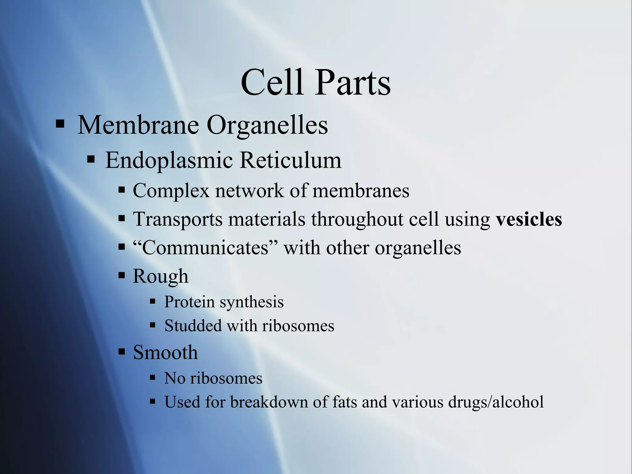 Characteristics of cells | PPT
