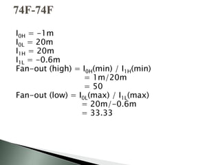 Characteristics of cmos ic series | PPTX