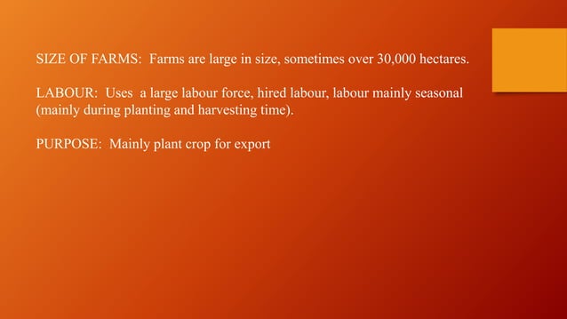 Characteristics of commercial arable farming | PPTX