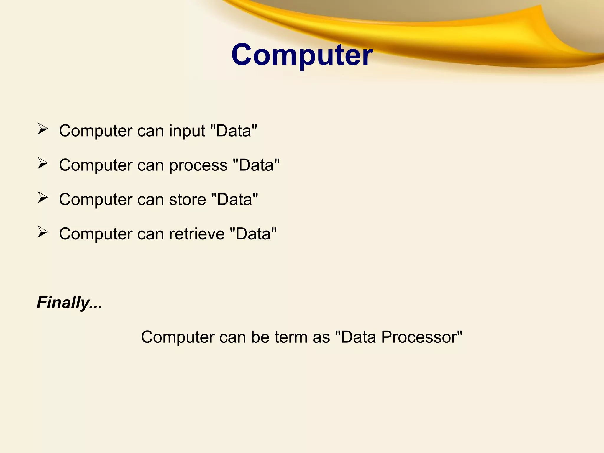 Characteristics of computer.ppt tamoor | PPT