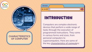 Characteristics of Computer | PDF