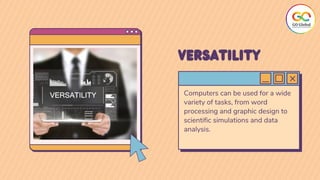Characteristics of Computer | PDF