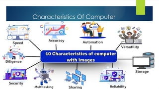 Characteristics of Computer and their types.pptx
