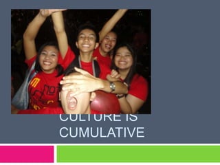 Characteristics of culture | PPTX