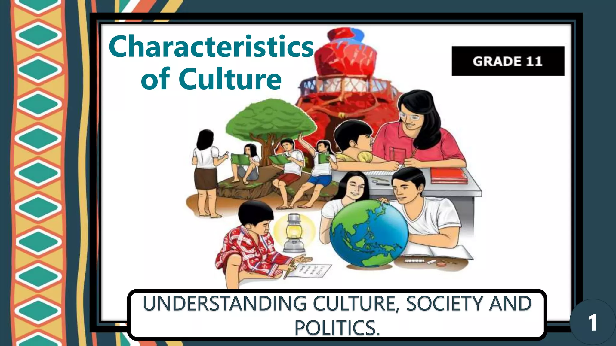 Characteristics of culture | PPTX