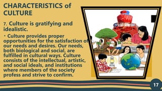 Characteristics of culture | PPTX