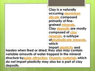 Characteristics of different types of soils | PPTX
