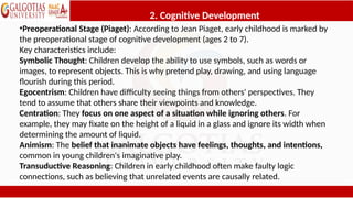 Characteristics of Early Childhood Presentation | PPTX