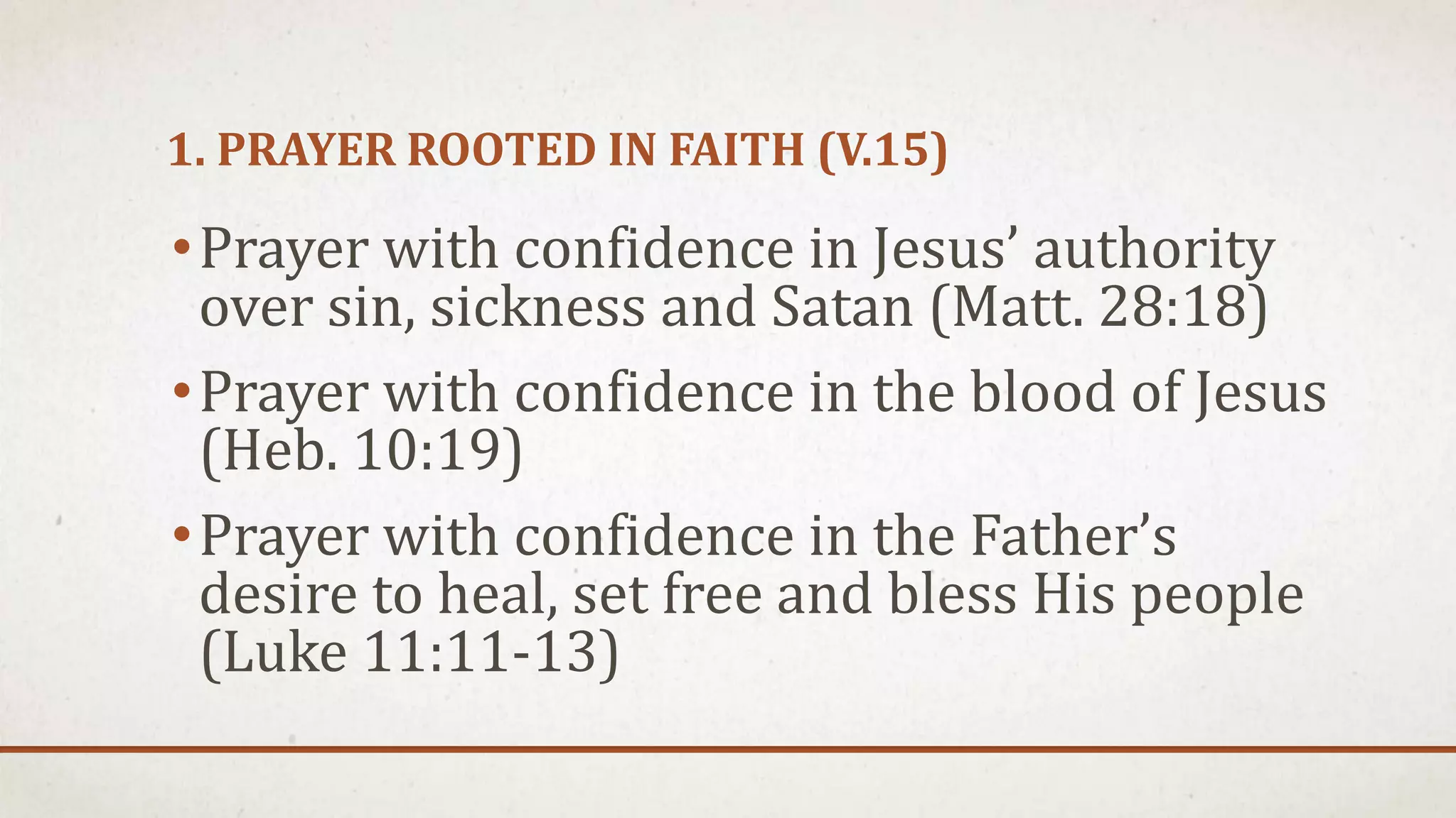 Characteristics of Effective Prayer | PPTX