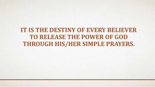Characteristics of Effective Prayer | PPTX