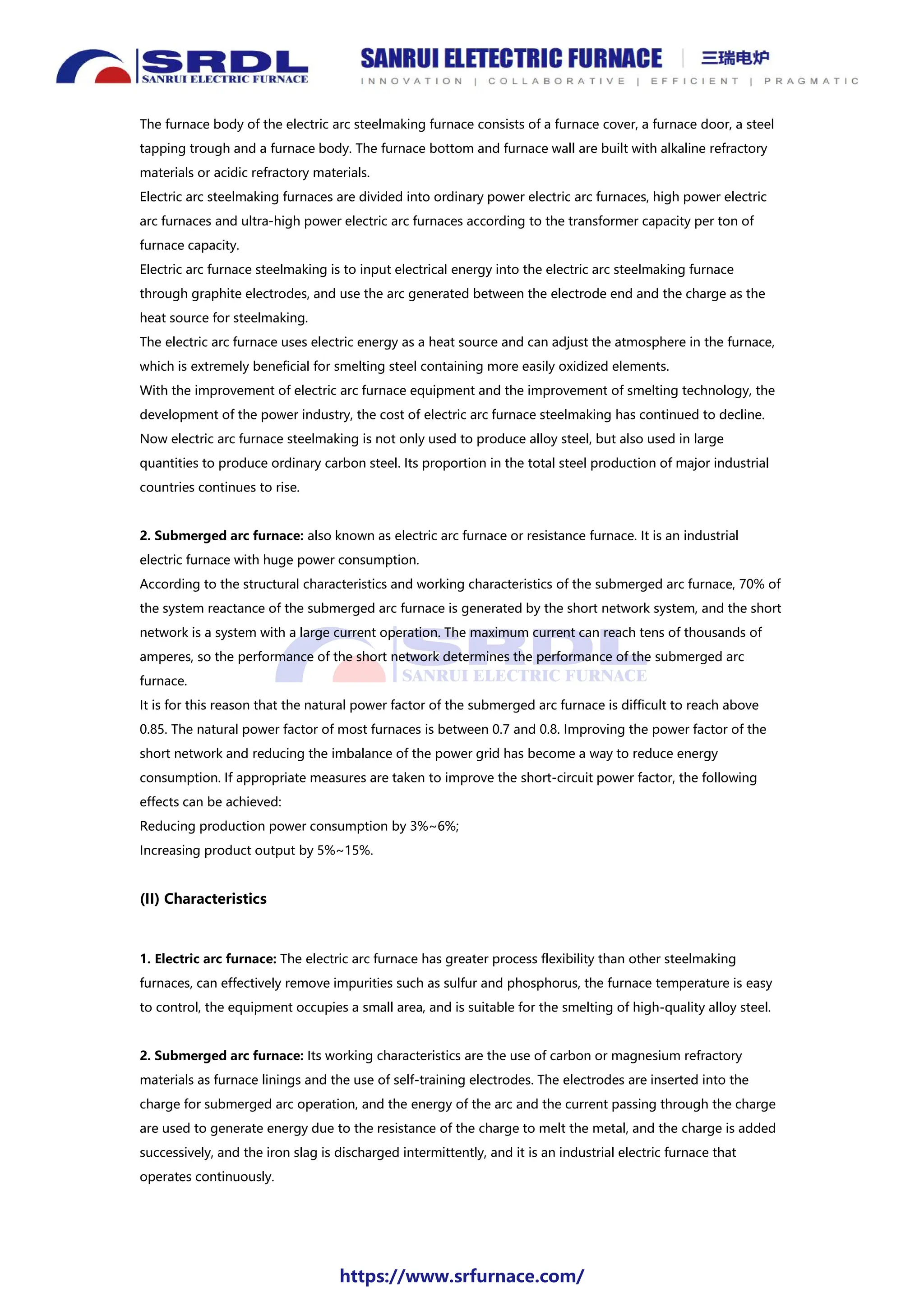 Characteristics of Electric Arc Furnace VS Submerged Arc Furnace.pdf