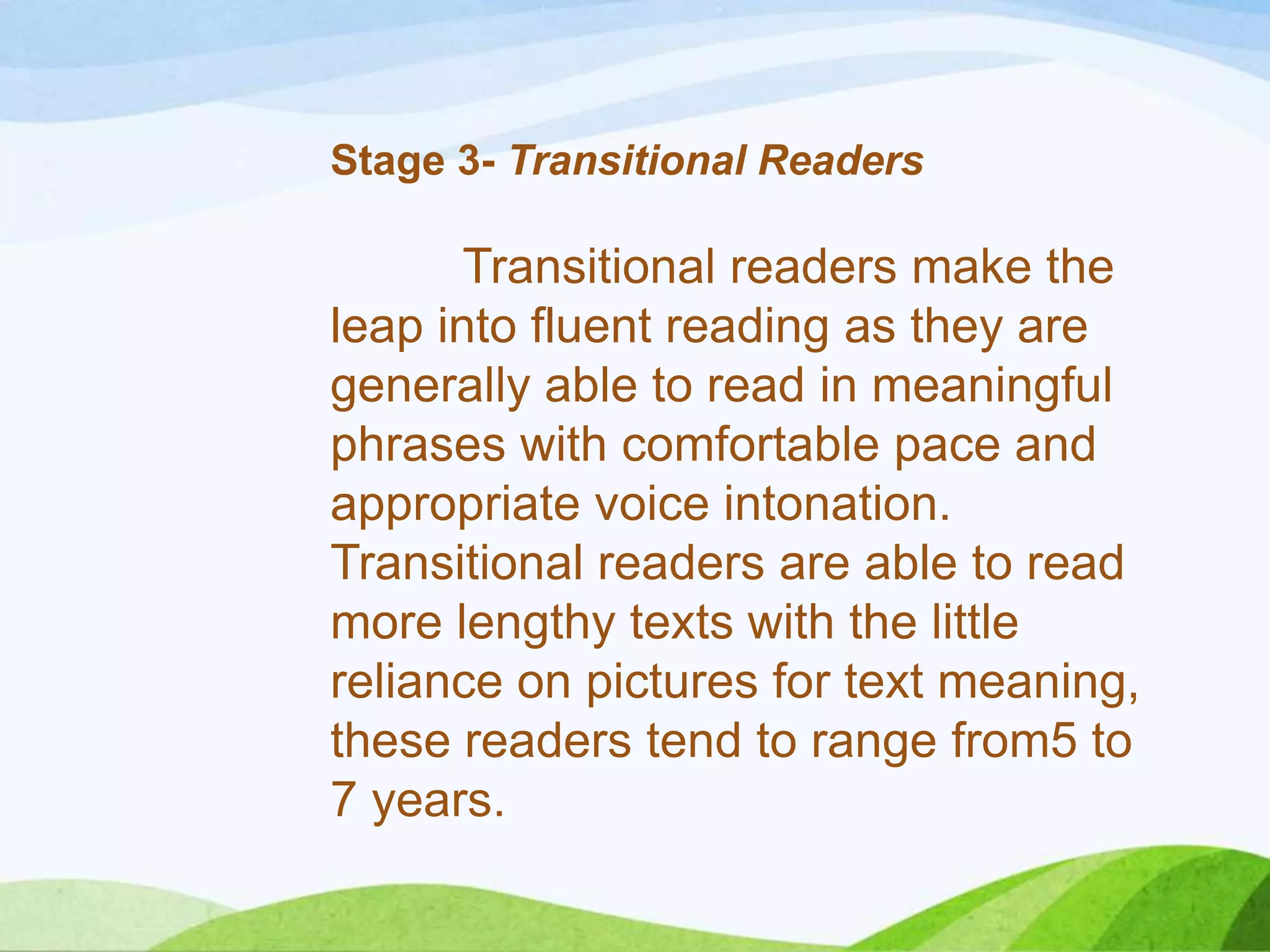 Characteristics of emergent reader | PPTX