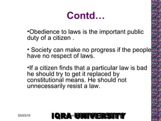 Characteristics Of Good Citizen2 | PPT