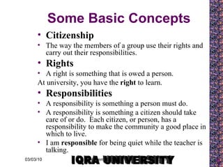 Characteristics Of Good Citizen2 | PPT