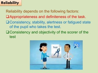 Characteristics of Good Evaluation Instrument | PPTX