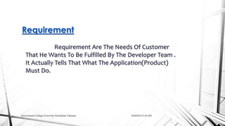Characteristics of good requirements | PPTX