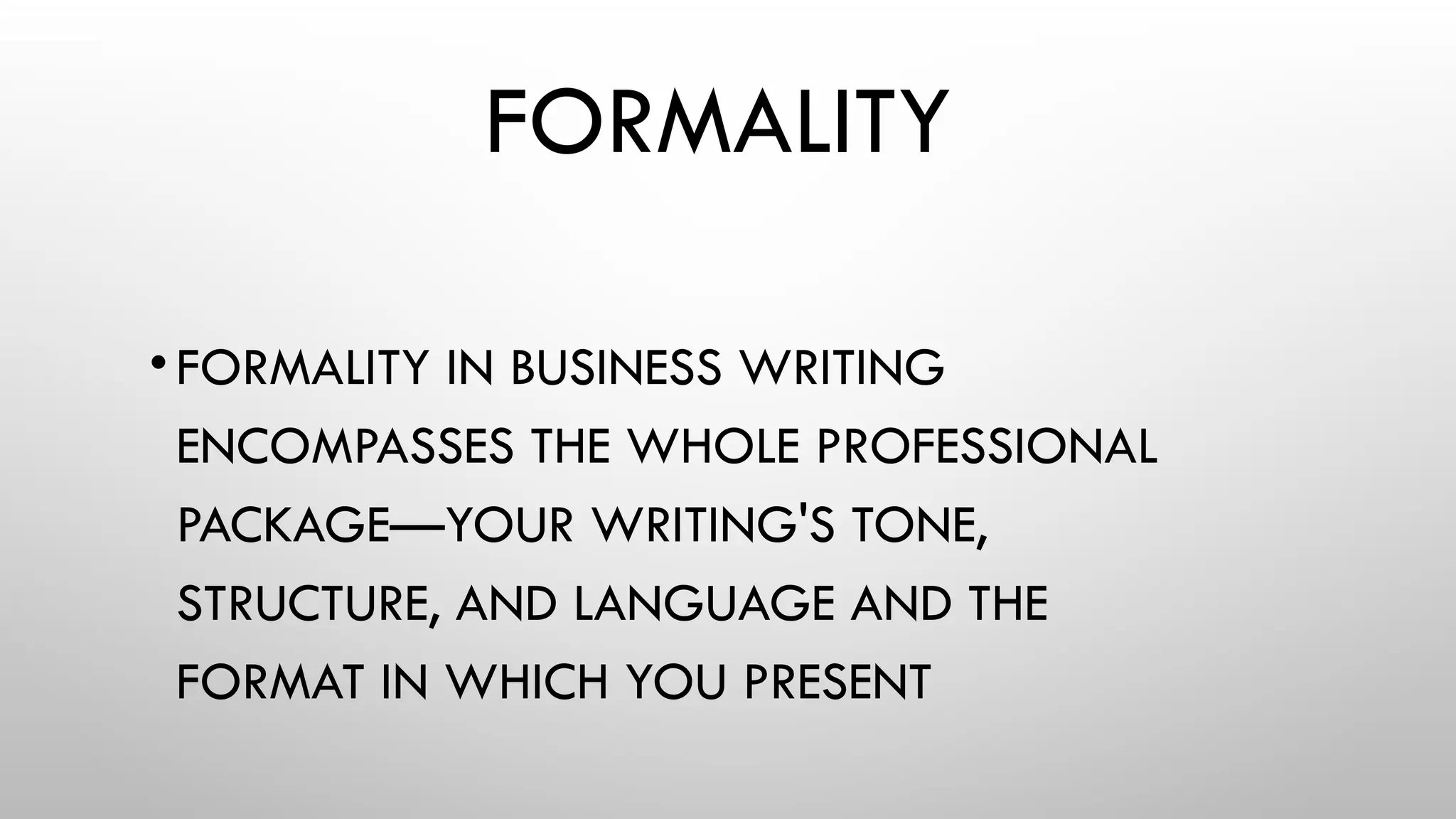 Characteristics of good writing.pptx.... | PPTX