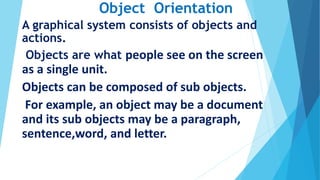 Characteristics Of GrapHICALINTERACE (2).pptx | Operating Systems ...