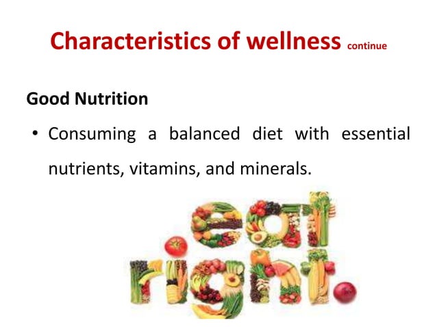 Characteristics of healthy and unhealthy state.pptx | Diseases and ...