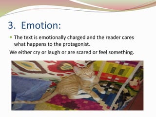 Characteristics of imaginative writing | PPTX