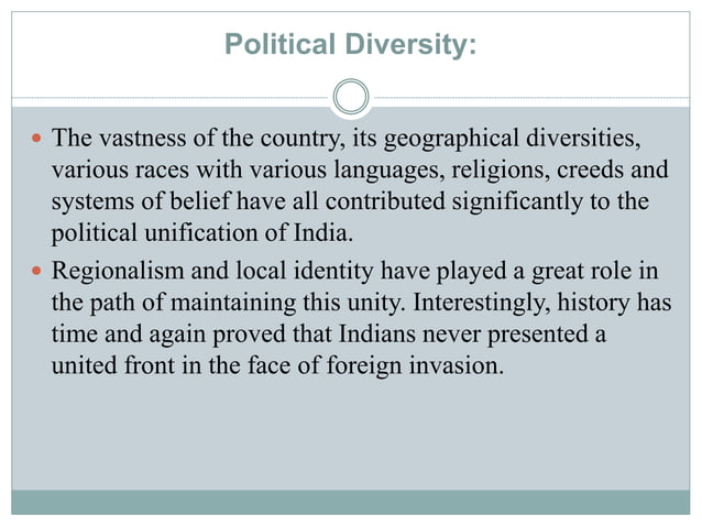 Characteristics of indian culture | PPTX | Geography | Science