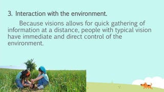 Characteristics of individuals with visual impairment | PPTX