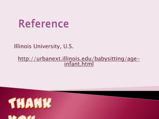 Characteristics of infants | PPTX