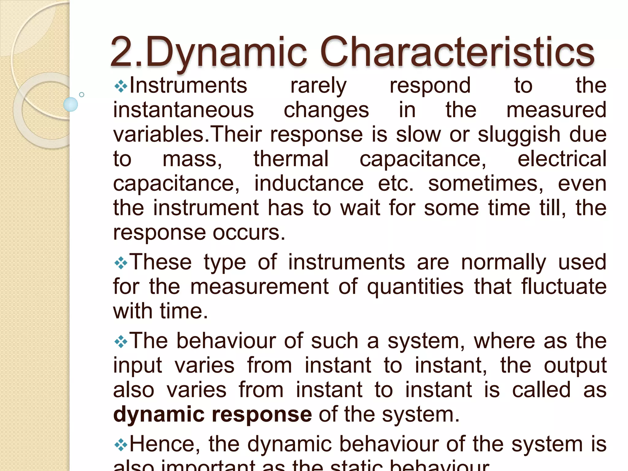 Characteristics of instruments | PPTX