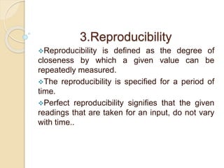 Characteristics of instruments | PPTX